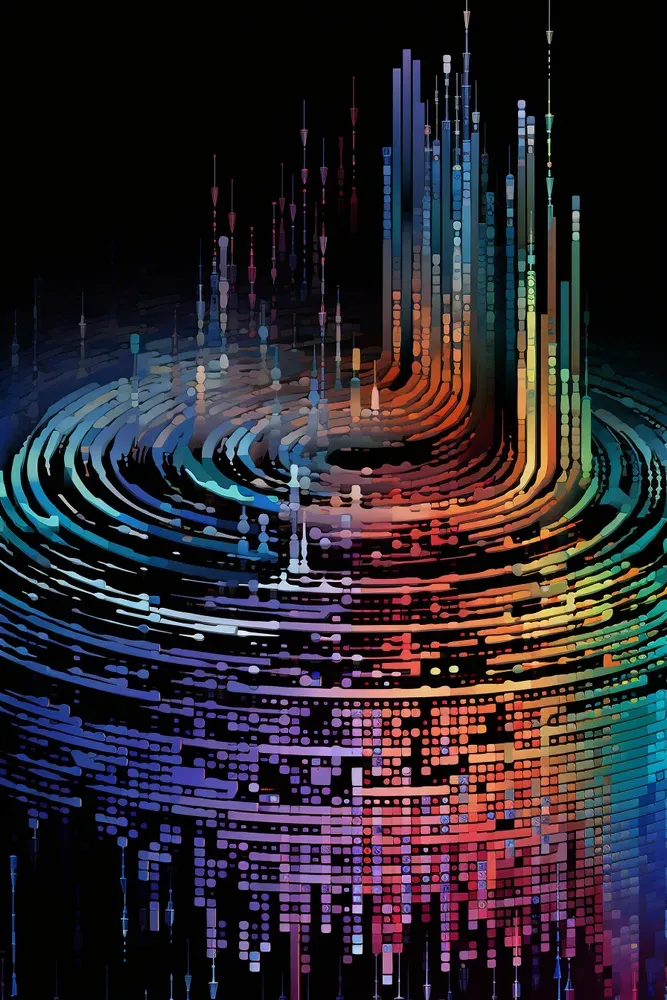 Matrix N64 Coded Digital Diagrams Midjourney Prompt | PromptBase