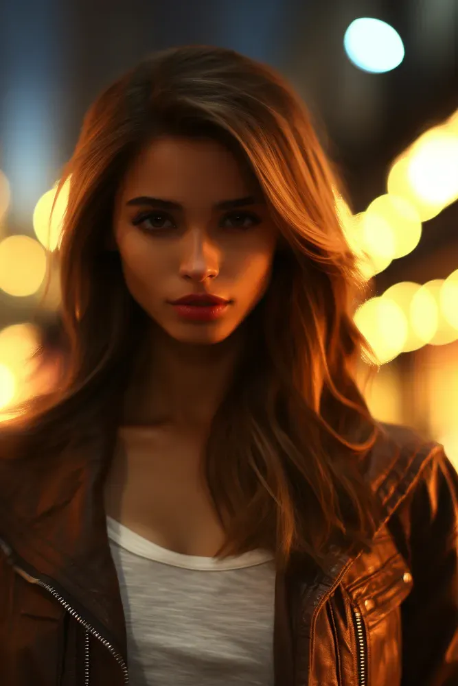 Flirty Pose Women Studio Photos Midjourney Prompt | PromptBase