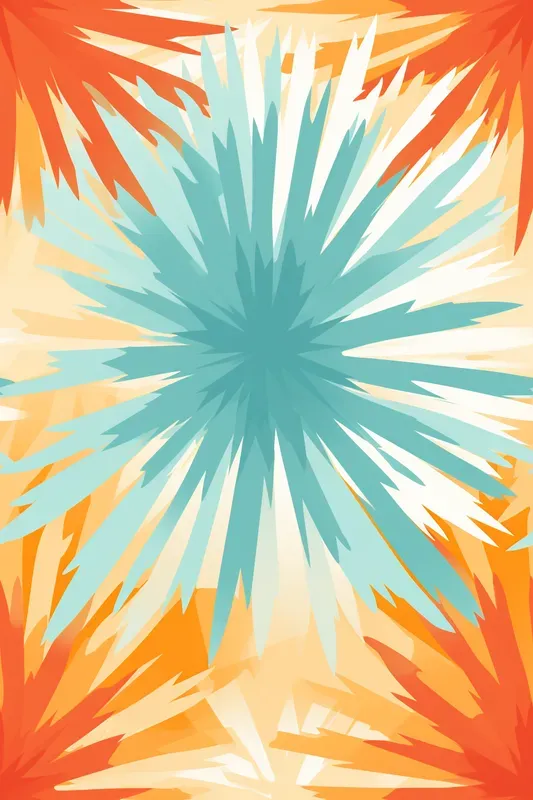 Starburst Patterns Midjourney Prompt | PromptBase