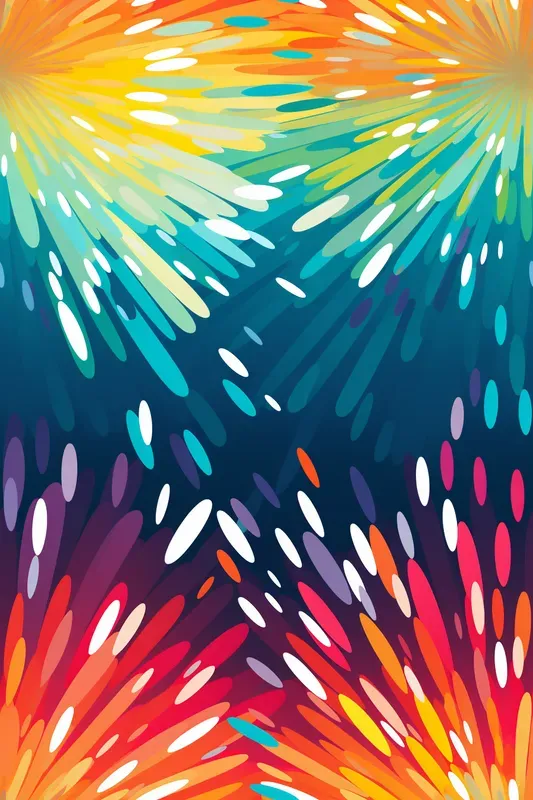 Starburst Patterns Midjourney Prompt | PromptBase