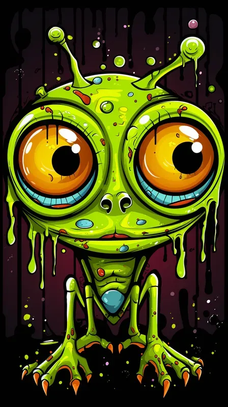 Cartoon Creepy Art Midjourney Prompt | PromptBase