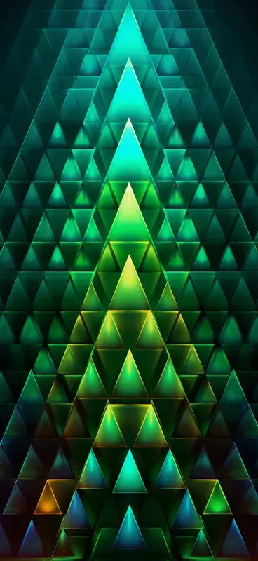 Topaz Triangle Colorful Patterns Midjourney Prompt | PromptBase