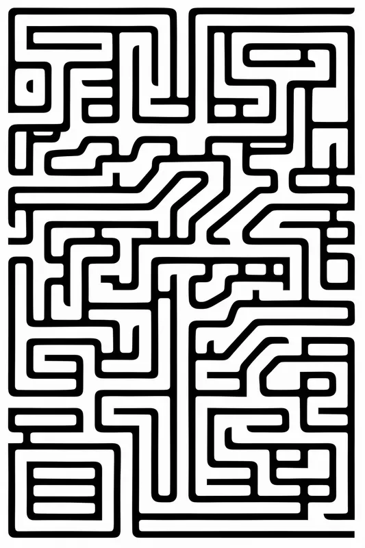 Labyrinth Patterns Midjourney Prompt | PromptBase