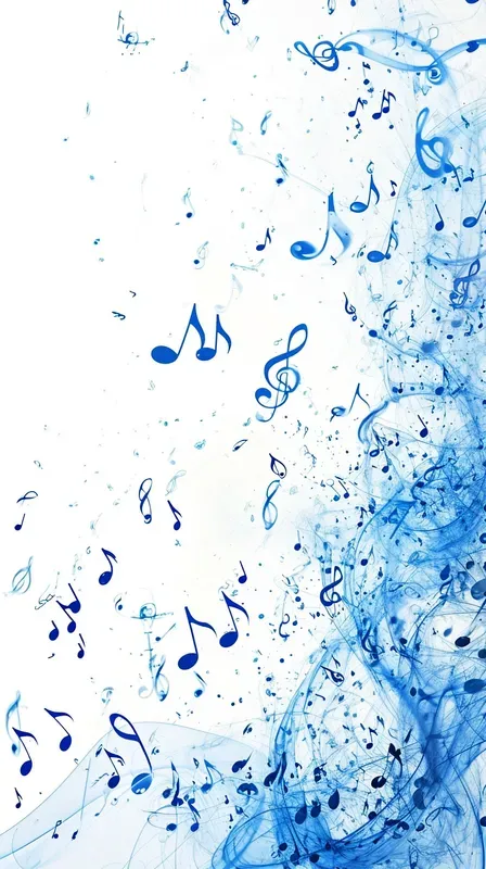 Music Melody Notes Patterns Wallpapers Midjourney Prompt | PromptBase