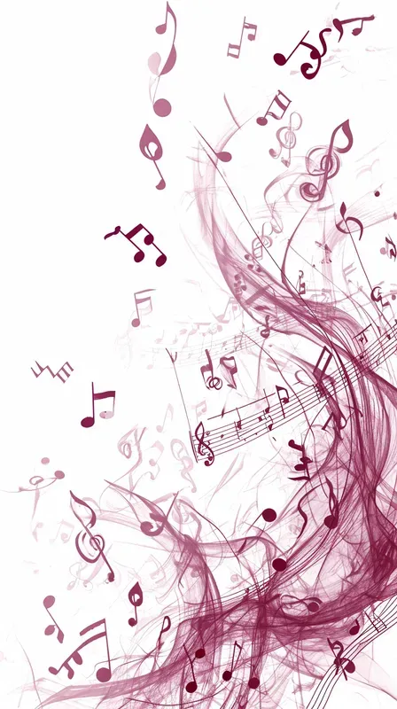 Music Melody Notes Patterns Wallpapers Midjourney Prompt | PromptBase
