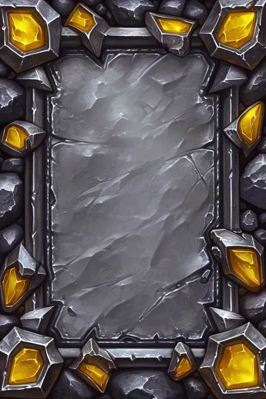 Fantasy Hearthstone Card Frames Midjourney Prompt | PromptBase