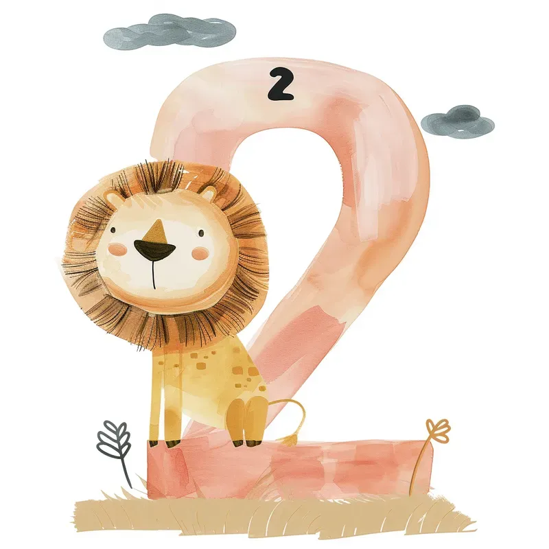 Cute Kawaii Animal Numbers Midjourney Prompt | PromptBase