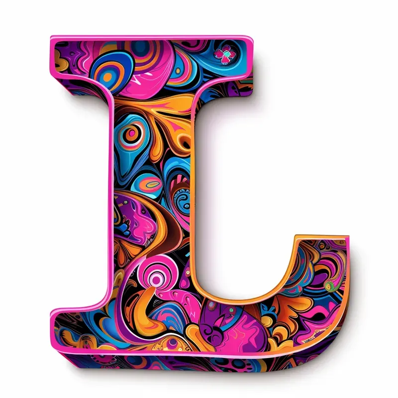 Pop Art Letter Typographies Midjourney Prompt | PromptBase