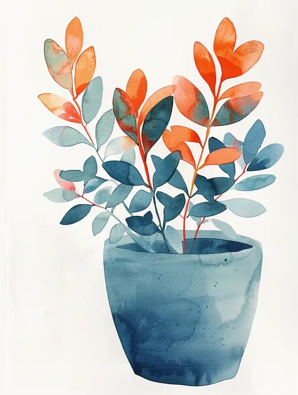 Botanical Pots Midjourney Prompt | PromptBase