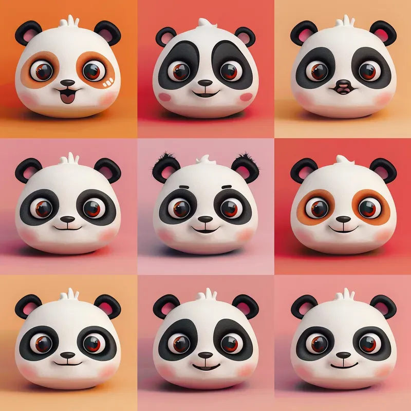 Cute Social Media Emojis Sets Midjourney Prompt | PromptBase