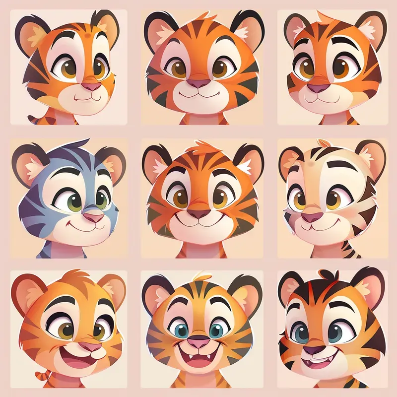 Cute Social Media Emojis Sets Midjourney Prompt | PromptBase