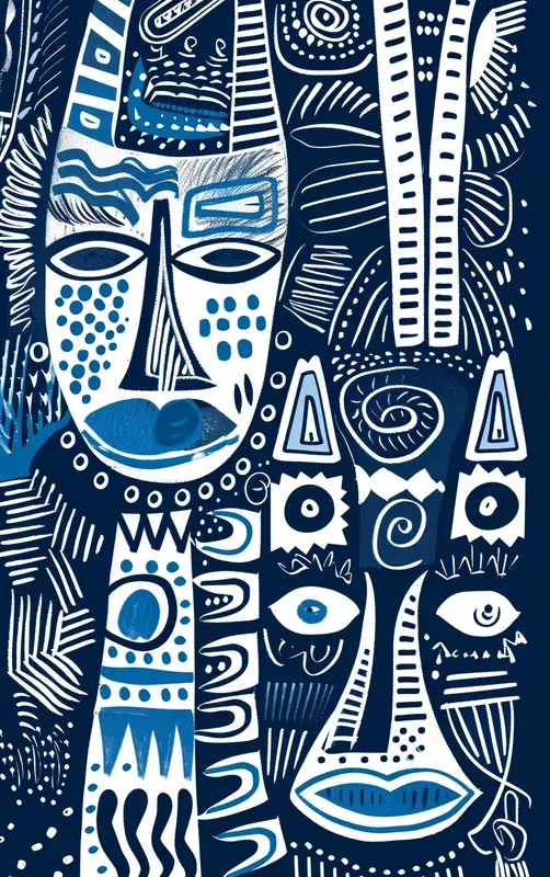 Afro Colombian Tribal Patterns Midjourney Prompt | PromptBase