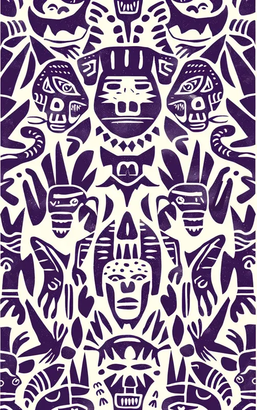 Afro Colombian Tribal Patterns Midjourney Prompt | PromptBase