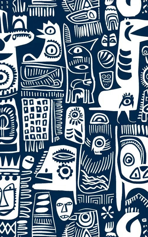 Afro Colombian Tribal Patterns Midjourney Prompt | PromptBase