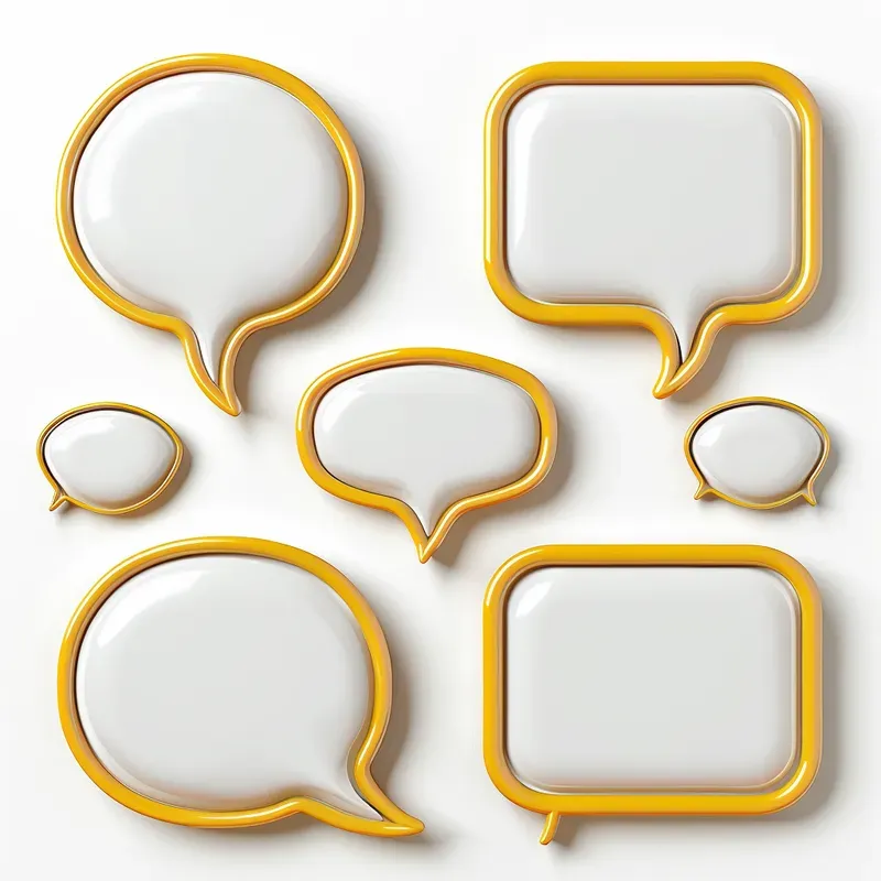 Simple Speech Bubble Sets Midjourney Prompt | PromptBase Simple Speech Bubble Sets Midjourney Prompt | PromptBase
