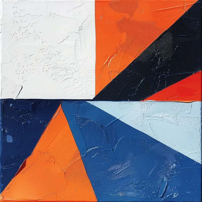 Geometric Abstract Paintings Wallpapers Midjourney Prompt | PromptBase