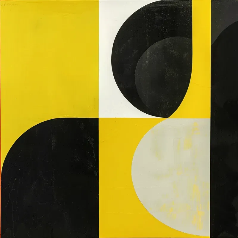 Geometric Abstract Paintings Wallpapers Midjourney Prompt | PromptBase