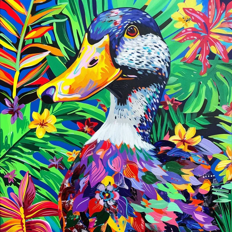 Colorful Animal Pop Art Paints Midjourney Prompt | PromptBase