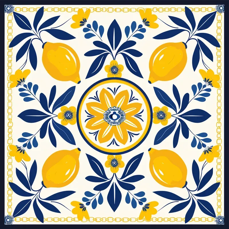 Traditional Portuguese Ceramic Patterns Midjourney Prompt | PromptBase