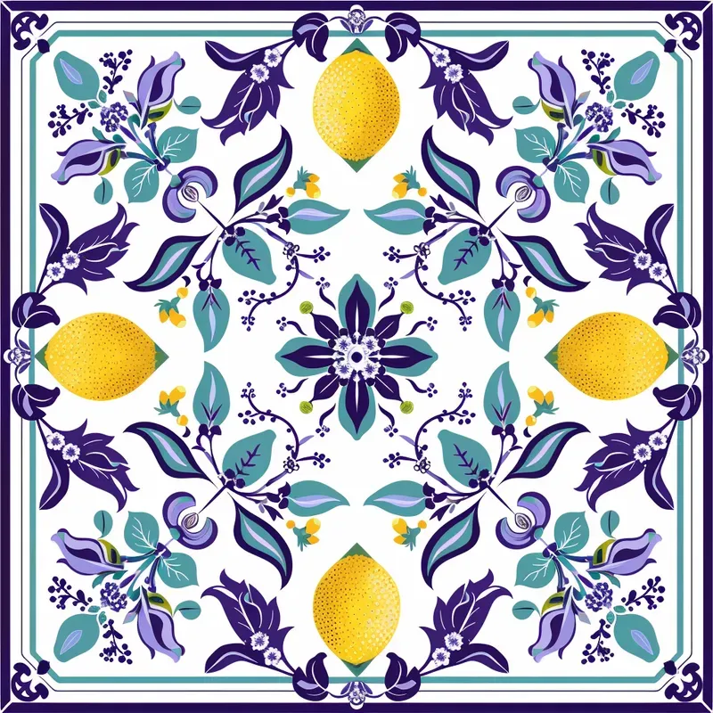 Traditional Portuguese Ceramic Patterns Midjourney Prompt | PromptBase