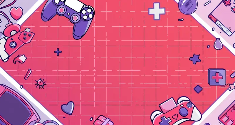 Video Game Illustration Frame Wallpapers Midjourney Prompt | PromptBase