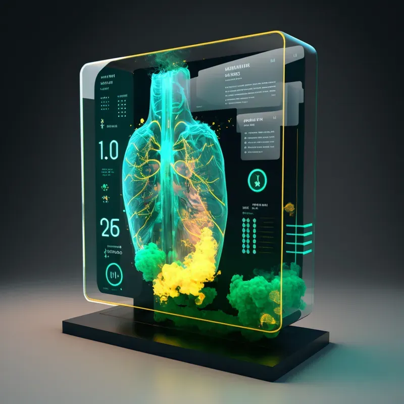 Medical Indicators Displays Midjourney Prompt | PromptBase