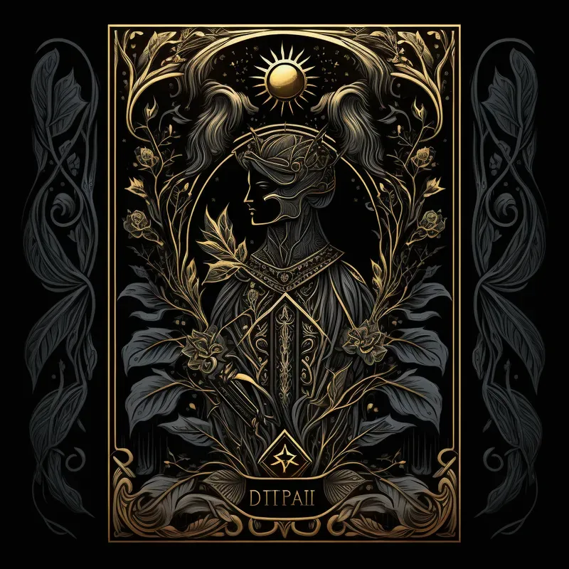 Gothic Tarot Deck Designs Midjourney Prompt | PromptBase