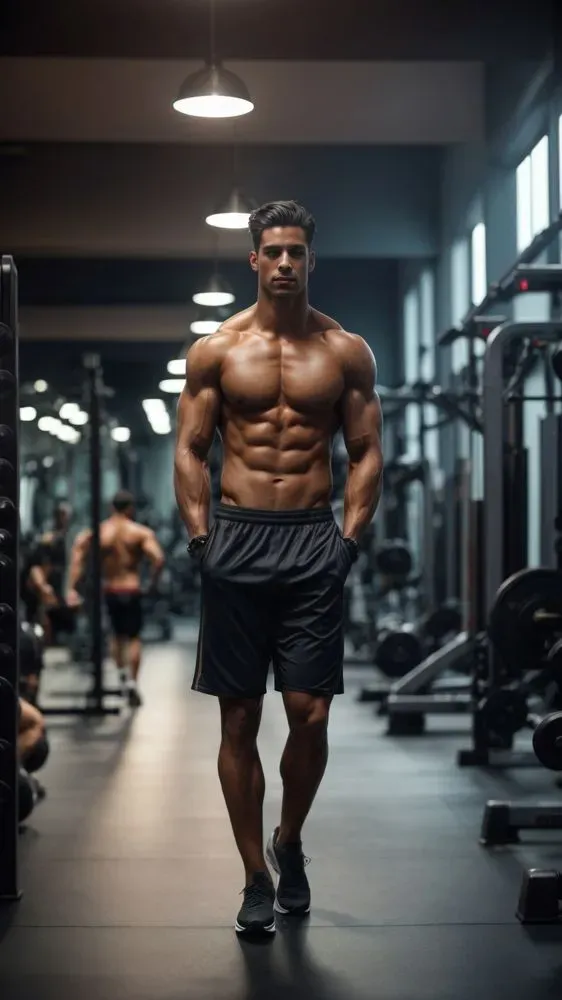 Realistic Gym Model Portraits Leonardo Ai Prompt | PromptBase