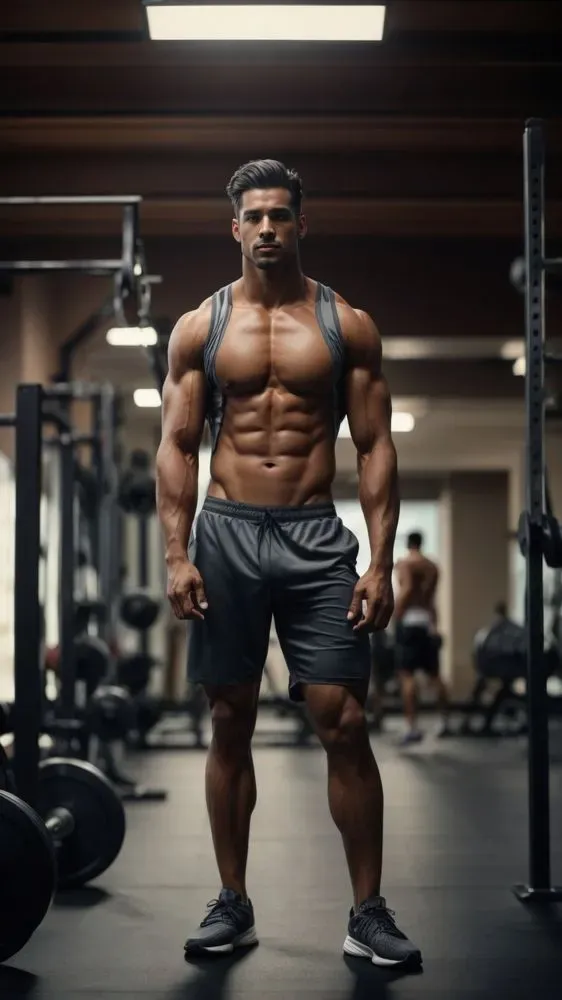 Realistic Gym Model Portraits Leonardo Ai Prompt | PromptBase