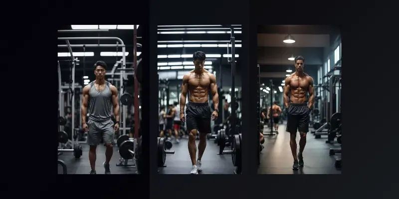 Realistic Gym Model Portraits Leonardo Ai Prompt | PromptBase