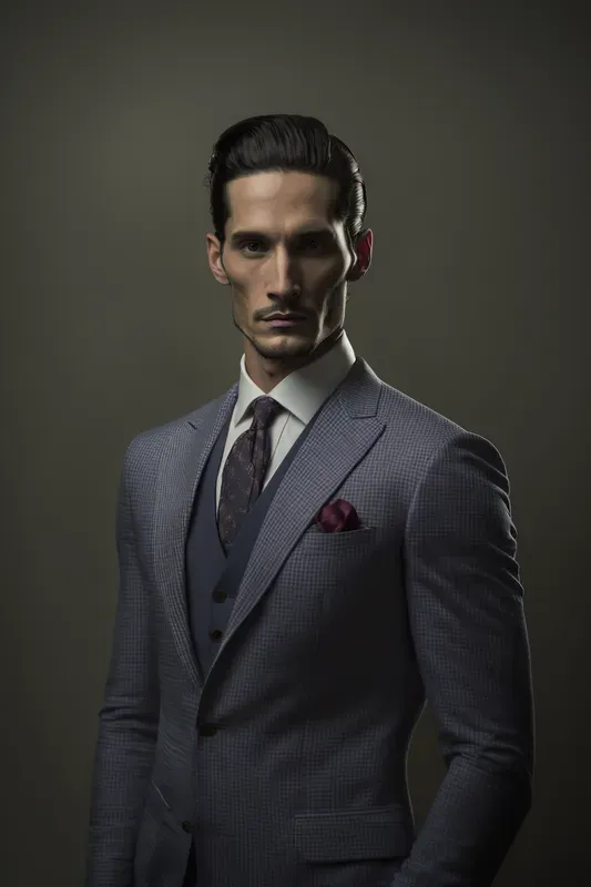 Dapper Men Fashion Suits Midjourney Prompt | PromptBase