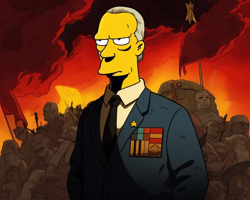 Turns Famous Characters Into Simpsons Midjourney Prompt | PromptBase