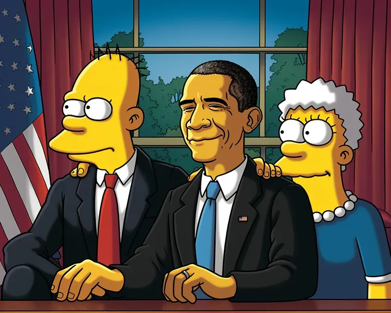 Turns Famous Characters Into Simpsons Midjourney Prompt | PromptBase