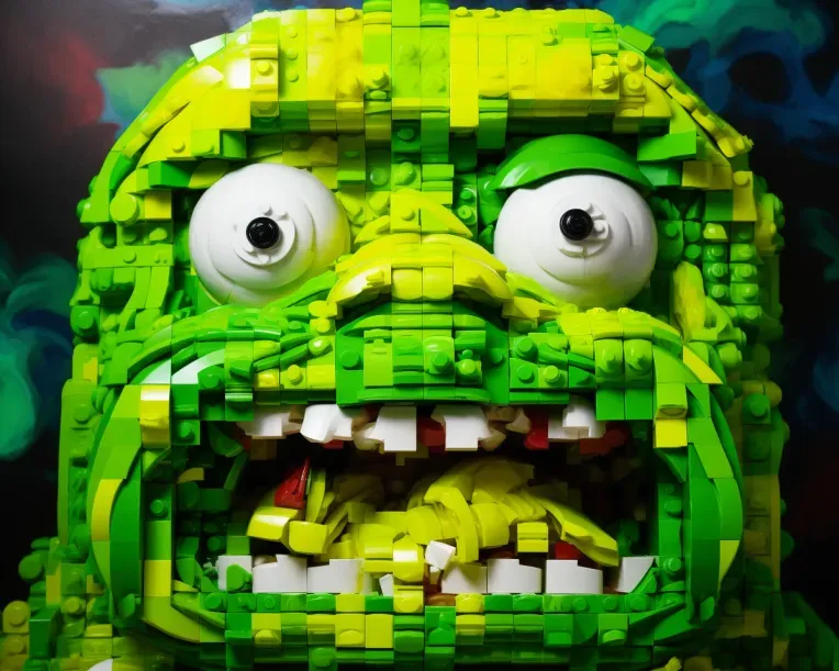 2D Lego Art Portraits Of Celebrities Midjourney Prompt | PromptBase