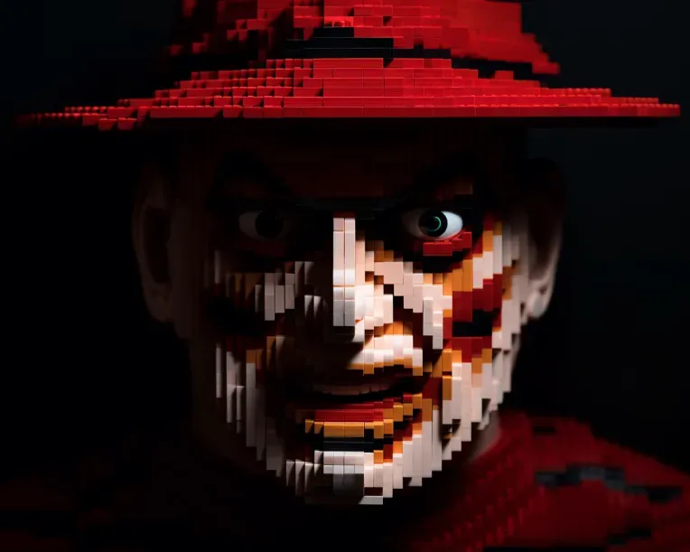 2D Lego Art Portraits Of Celebrities Midjourney Prompt | PromptBase