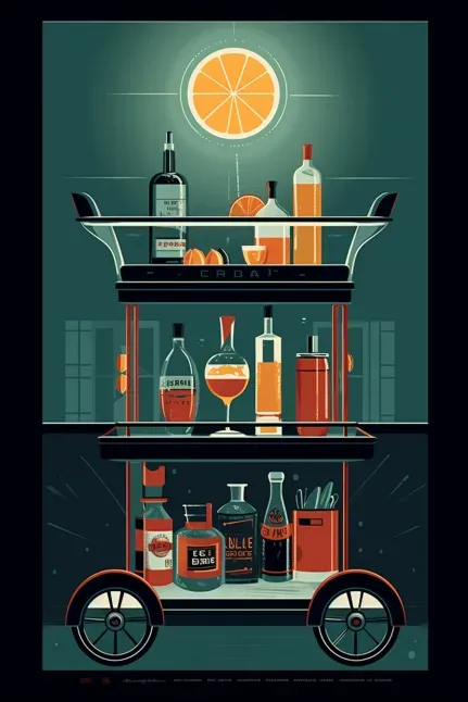 Retro 50s Illustration Posters Midjourney Prompt | PromptBase