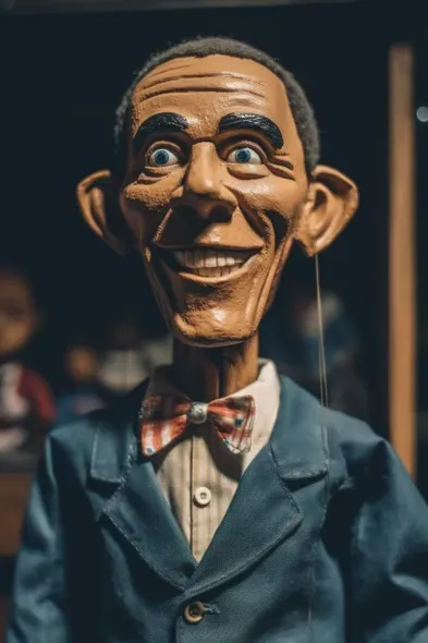 Puppets Of Famous People Midjourney Prompt | PromptBase