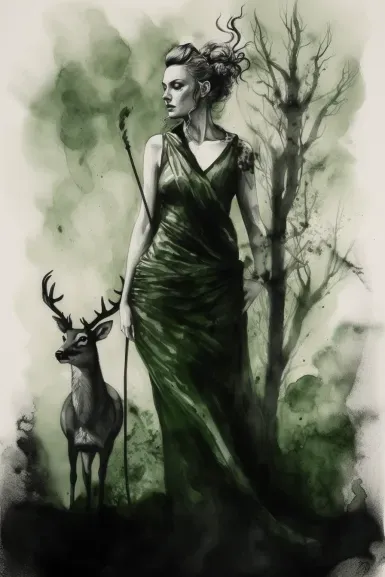 Greek Mythology Portraits Midjourney Prompt | PromptBase