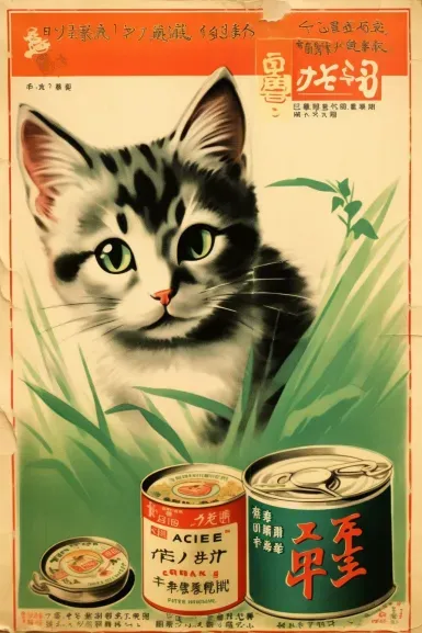 Vintage Japanese Advertising Posters Midjourney Prompt | PromptBase