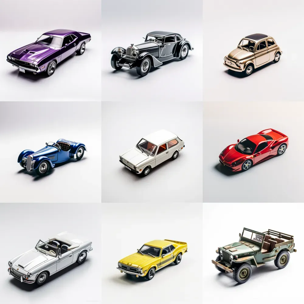 8k Car Miniatures Midjourney Prompt | PromptBase