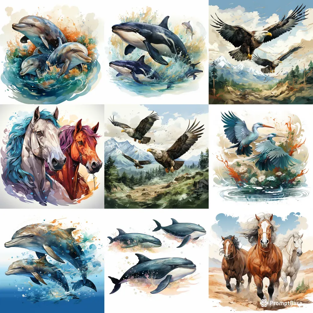 Animal Stickers Midjourney Prompt | PromptBase