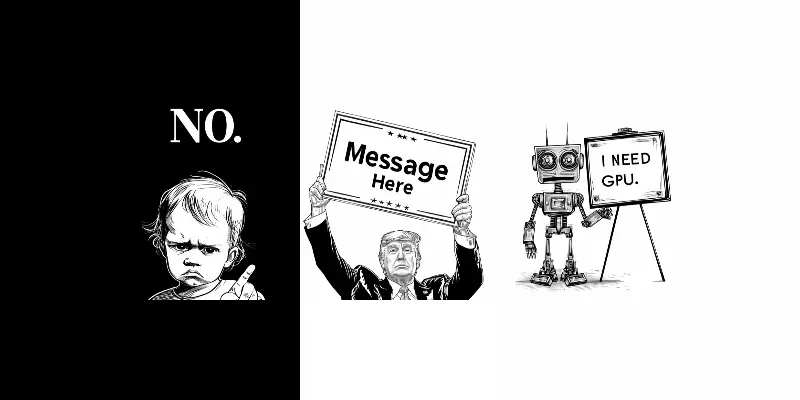 Minimalist Meme Midjourney Prompt | PromptBase