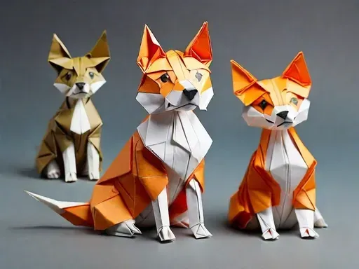 Diverse Origami Characters Leonardo Ai Prompt | PromptBase