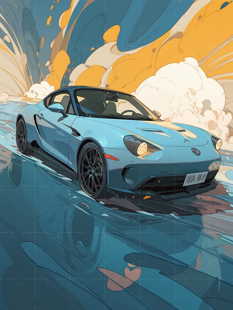 Graphic Vectoriel Stylized Cars Dynamics Midjourney Prompt | PromptBase