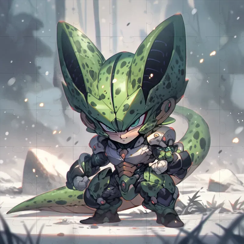 Chibi Figures Of Dbz Characters Midjourney Prompt | PromptBase