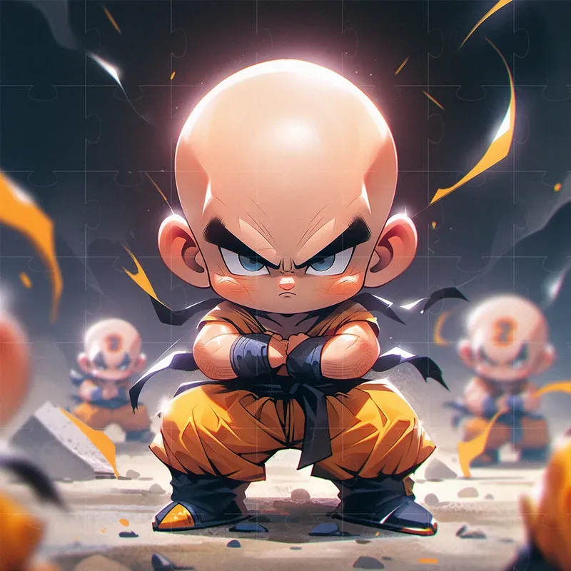 Chibi Figures Of Dbz Characters Midjourney Prompt | PromptBase