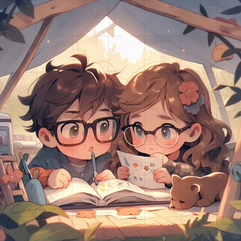 Cute Little Anime Kids Midjourney Prompt | PromptBase