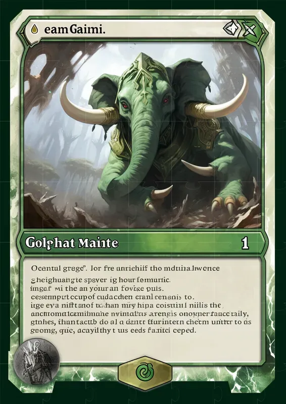 Magic The Gathering Cards Midjourney Prompt | PromptBase