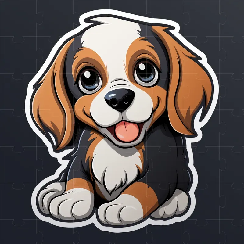 Stickers Cartoon Style Vectors Midjourney Prompt | PromptBase