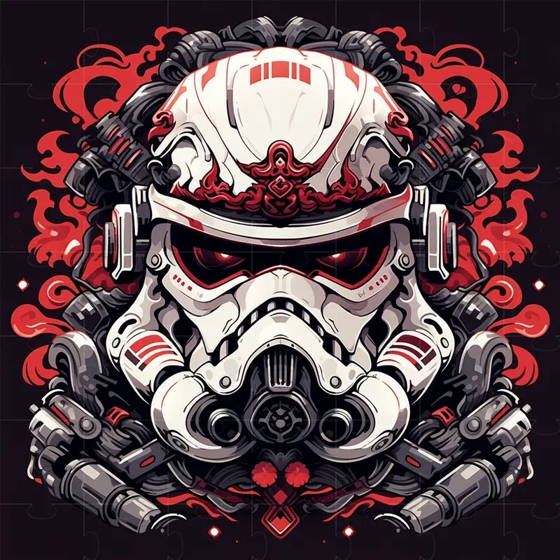 Oni Japanese Style Mask Robots Midjourney Prompt | PromptBase